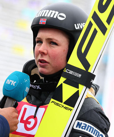 Maren Lundby holt sich letzten Quali-Sieg der Saison