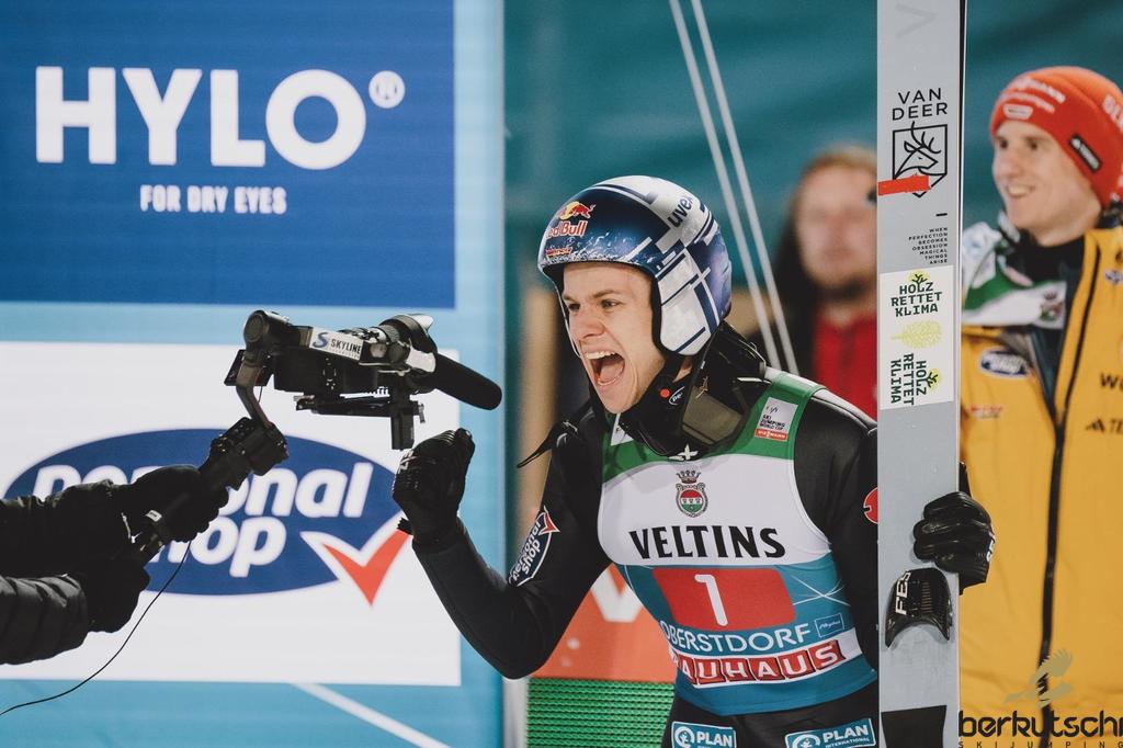 Andreas Wellinger gewinnt Tournee-Auftakt in Oberstdorf